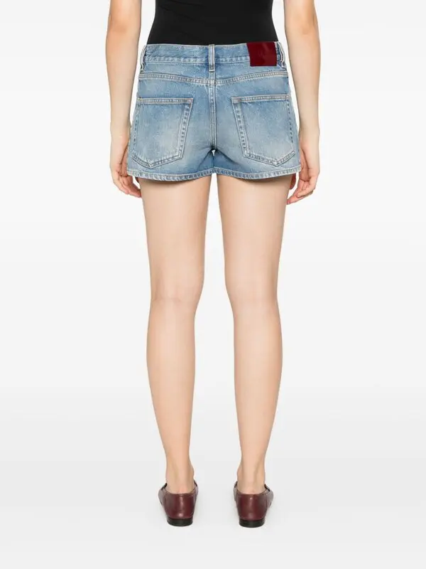 Gucci Denim Cotton Shorts In Clear Blue - 33% Off | Editorialist